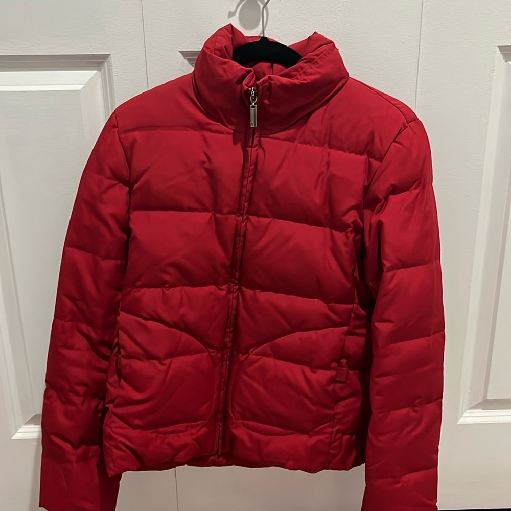 Red Puffer Jacket - Gem
